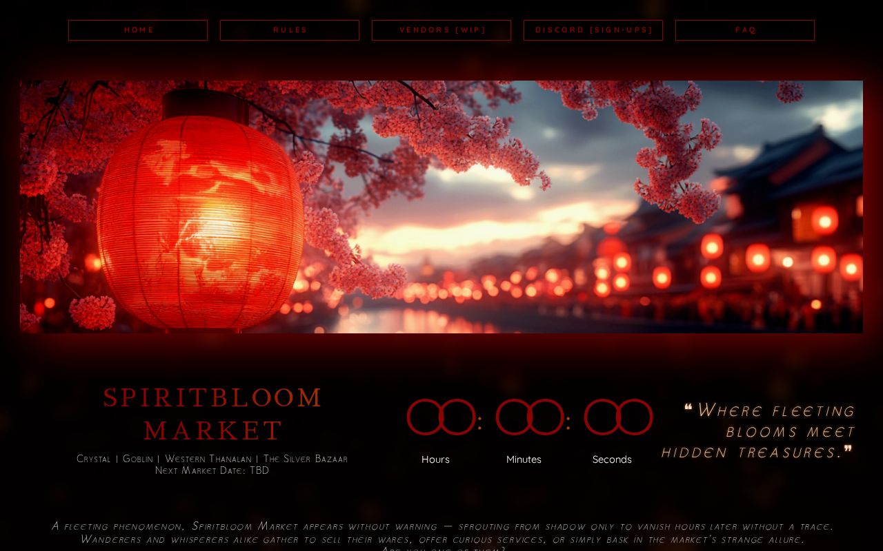 Spiritbloom Market